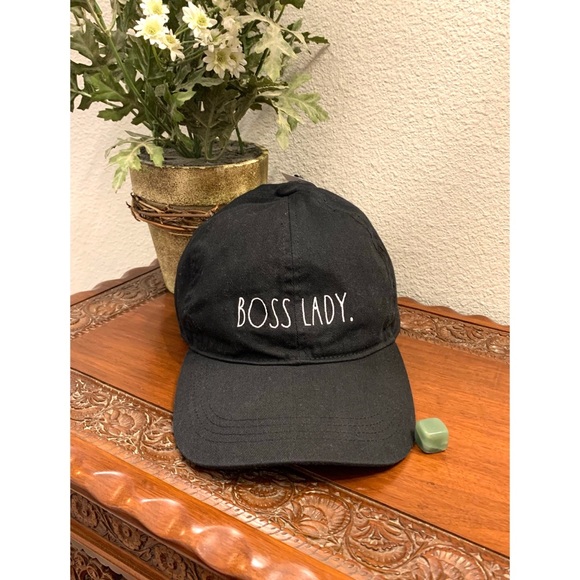 Rae Dunn | Accessories | Rae Dunn Boss Lady Womens Black White Baseball ...